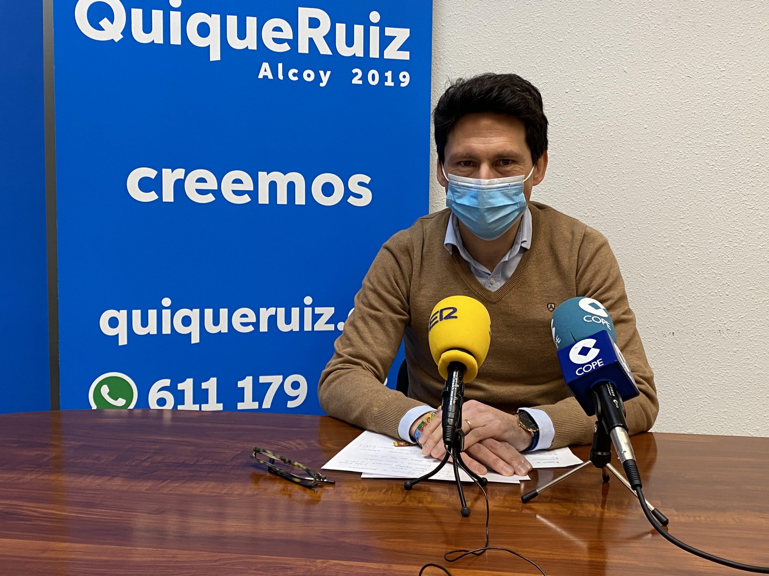 Quique Ruiz: "es momento de que impere el sentido común" - COPE Alcoy