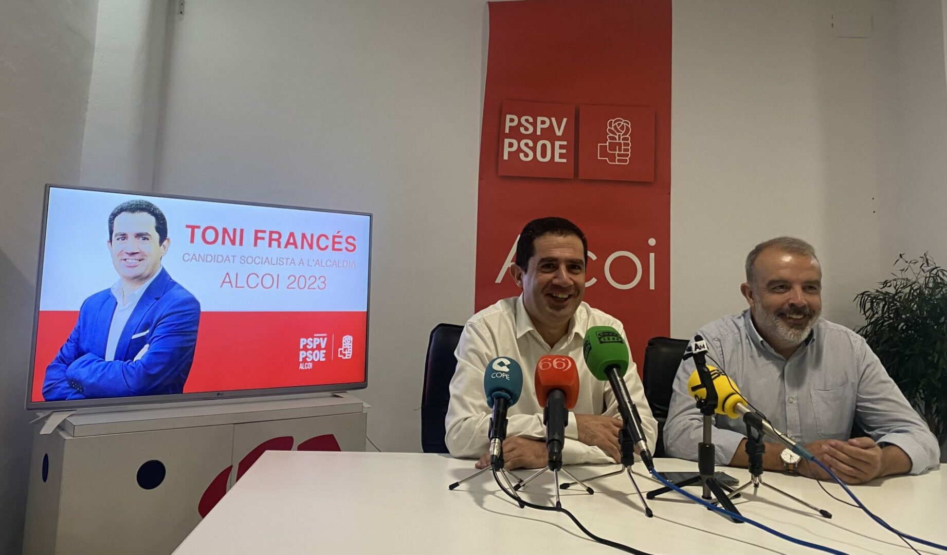 Toni Francés vuelve a ser candidato a la alcaldía de Alcoy - COPE Alcoy